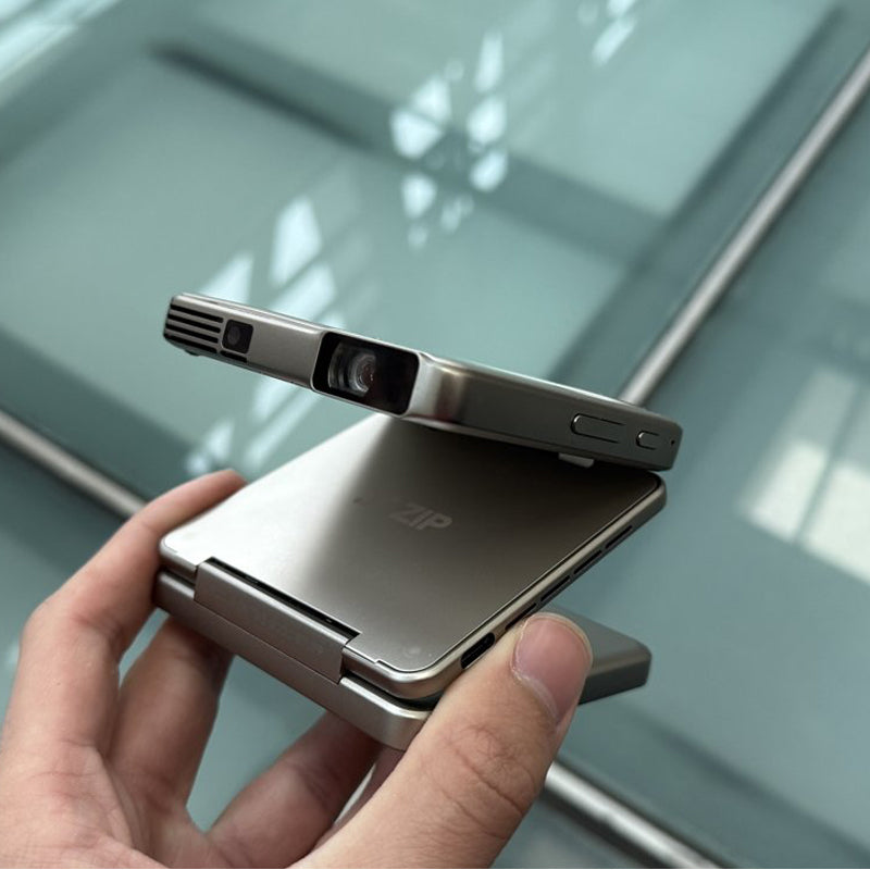 Aurzen Debuts ZIP: The World’s First Tri-Fold Ultra-Portable Projector